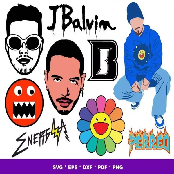 J Balvin SVG Bundle - WE LIKE SVG