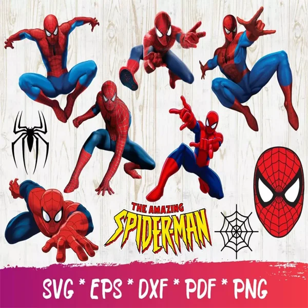 Marvel SVG Bundle - Perfect for Superhero Crafts & Projects