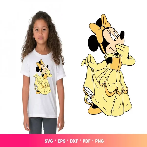 Minnie Princess SVG Bundle - Over 300 SVG Designs for Cricut & More