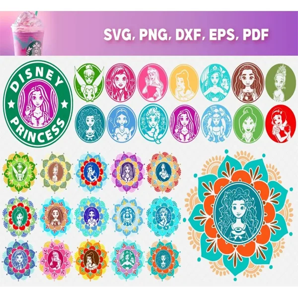 Starbucks SVG Bundle 200+ - Perfect for Crafting and Personal Projects!