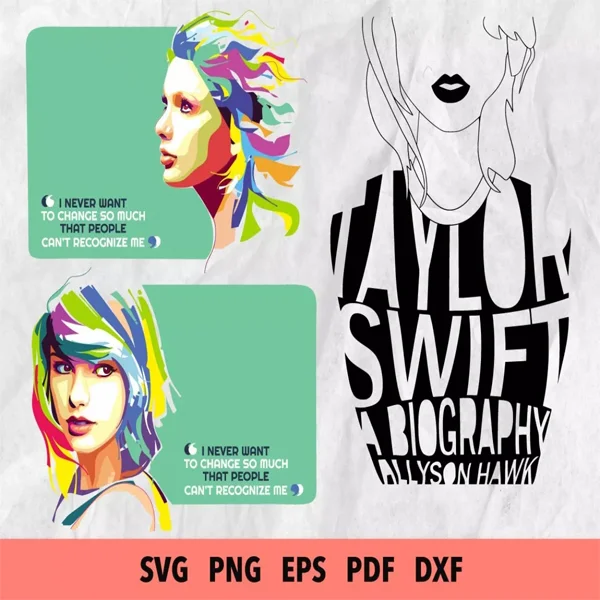 Taylor Swift SVG Bundle - Perfect for Swifties & DIY Projects